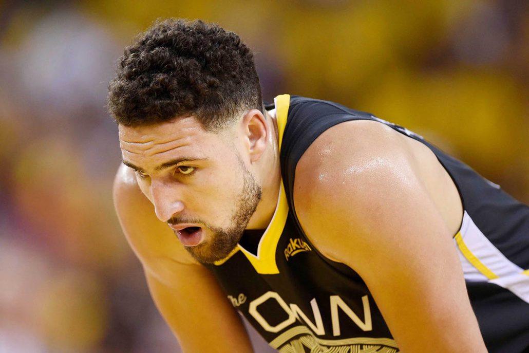 Golden State holds breath on Klay’s leg injury