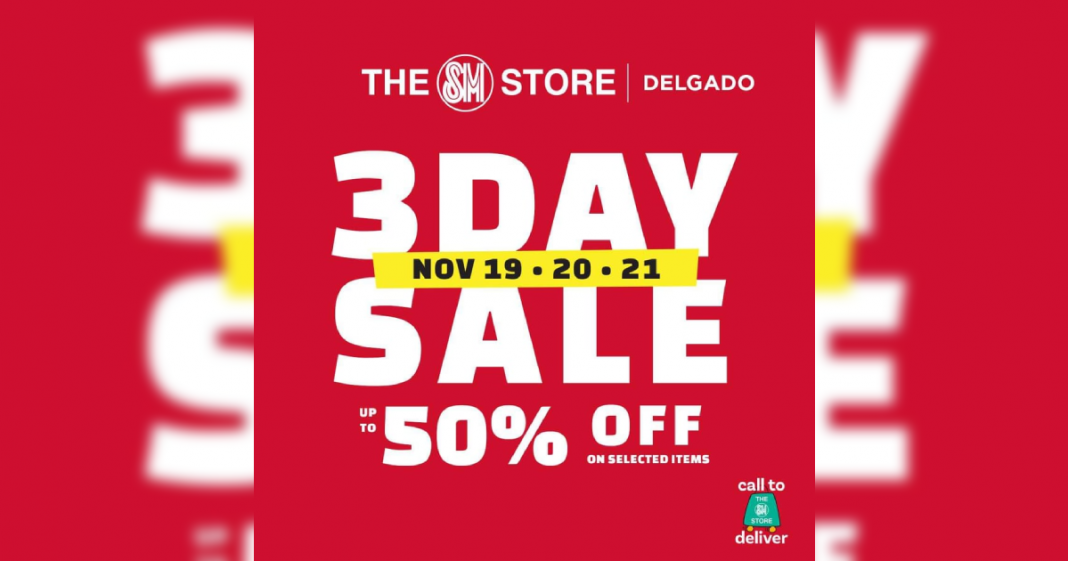 The SM Store Delgado 3 DAY SALE
