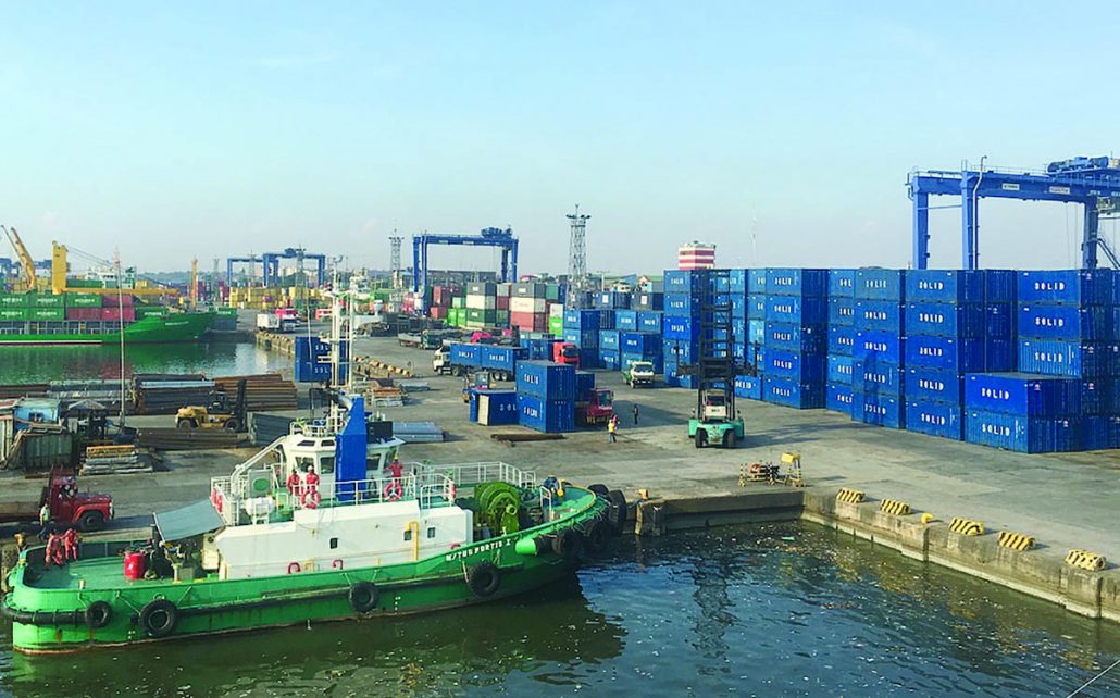 Water-transported commodities still dominate domestic trade