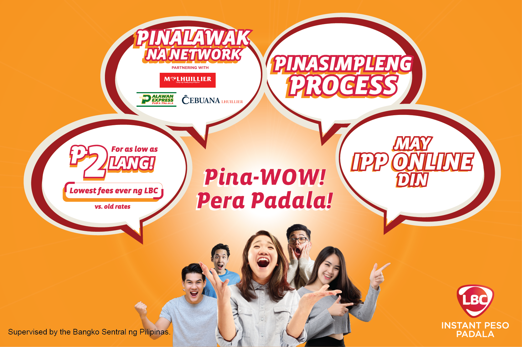 Send joy this Christmas via LBC’s Instant Peso Padala