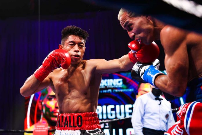 Gaballo stuns Rodriguez, wins WBC interim bantam belt
