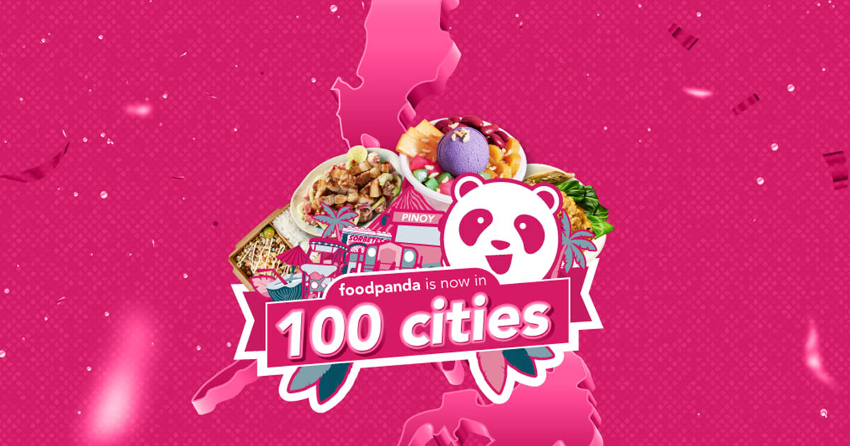 foodpanda reaches 100th city in PH, celebrates milestone with exciting ...