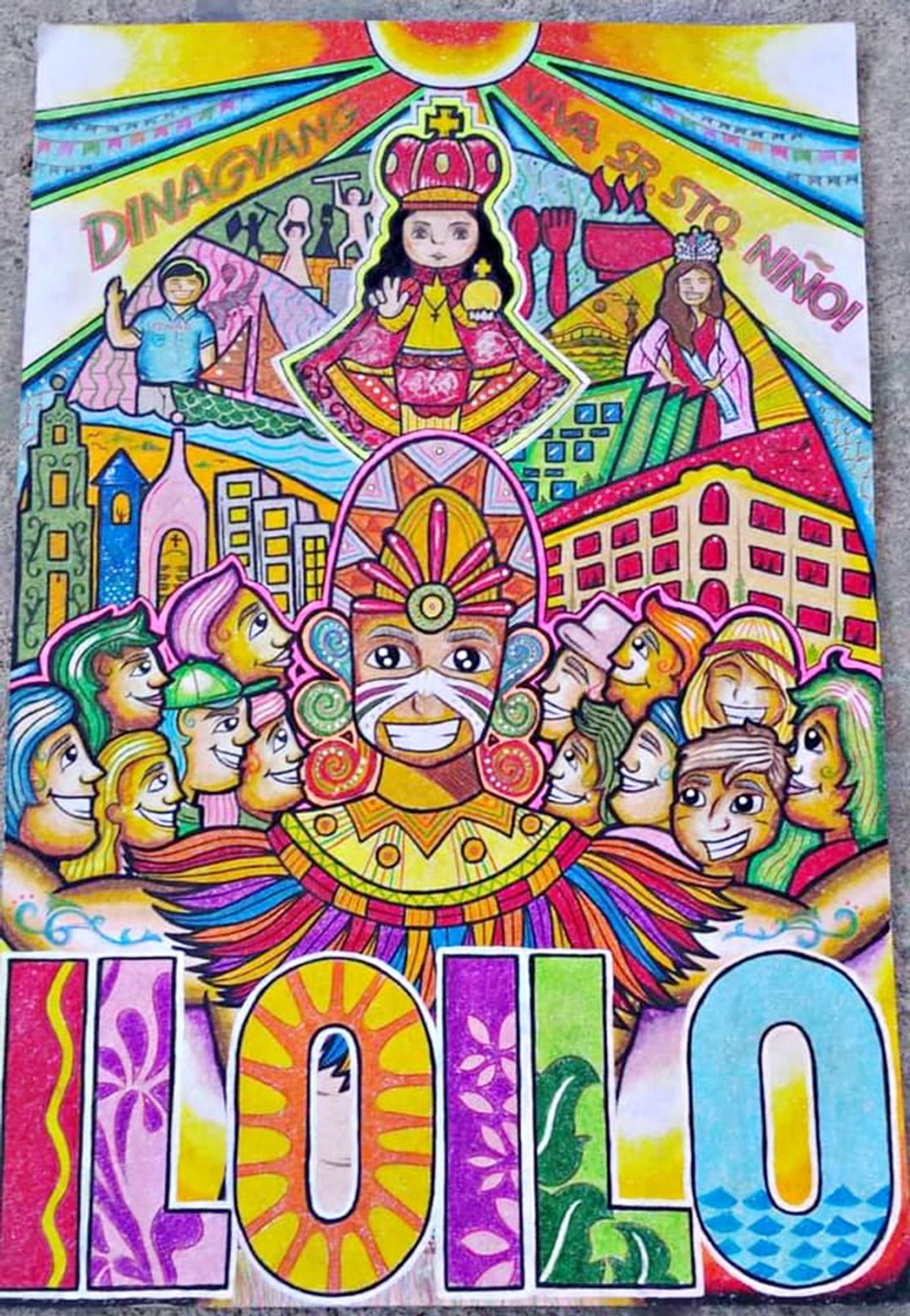 Ilonggo young artists shine in Dinagyang Poster Making Contest