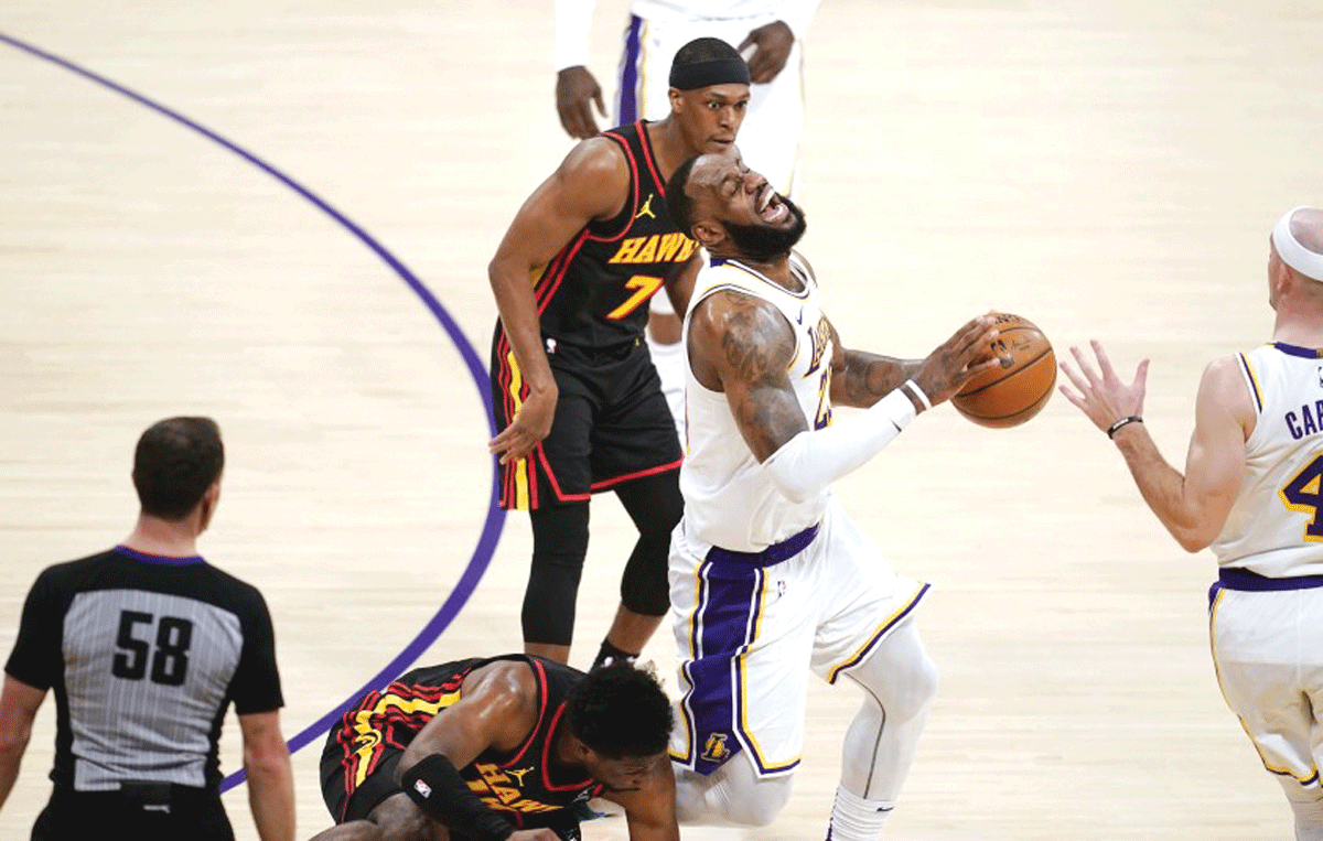 'Hurt inside and out'; LA Lakers' LeBron indefinitely out after injury