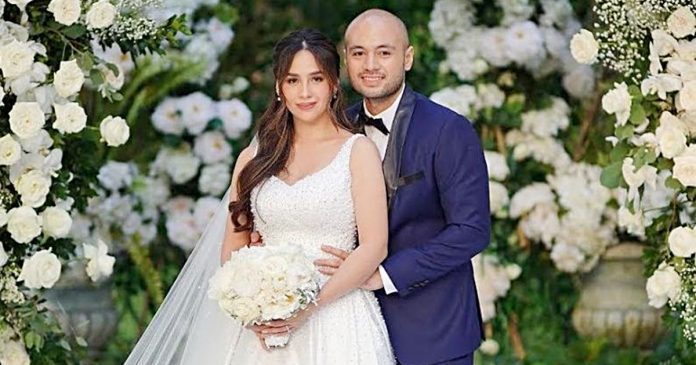 Empress Schuck marries fiancé Vino Guingona