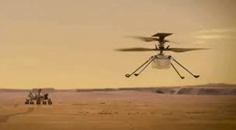 NASA ‘to fly’ Ingenuity Mars helicopter in April
