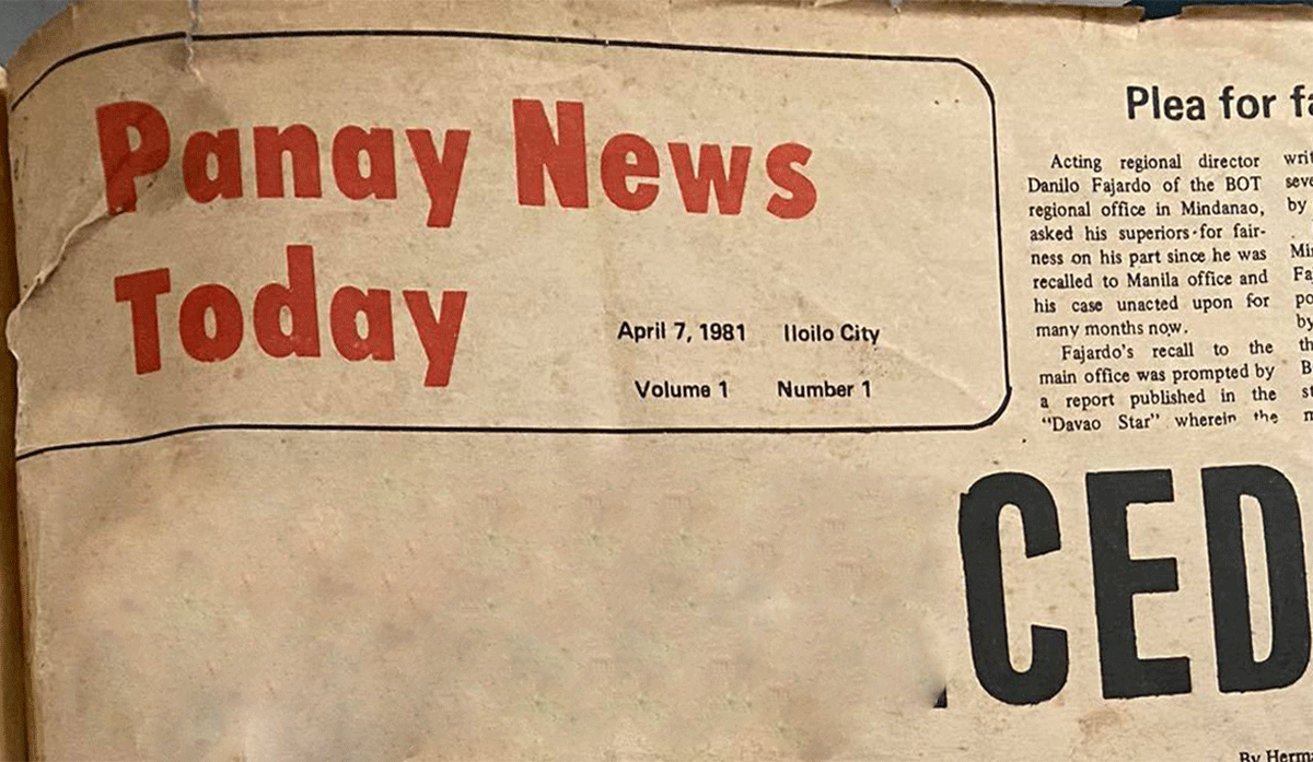 DID YOU KNOW? ‘Panay News Today’
