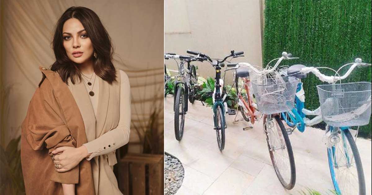KC Concepcion gives away bikes on her 36th birthday