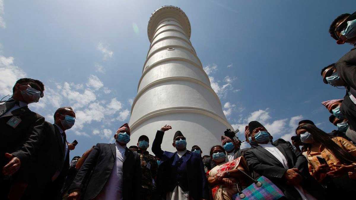 Nepal opens replica Dharahara Tower