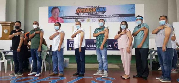 Aklan governor fully vaccinated vs COVID