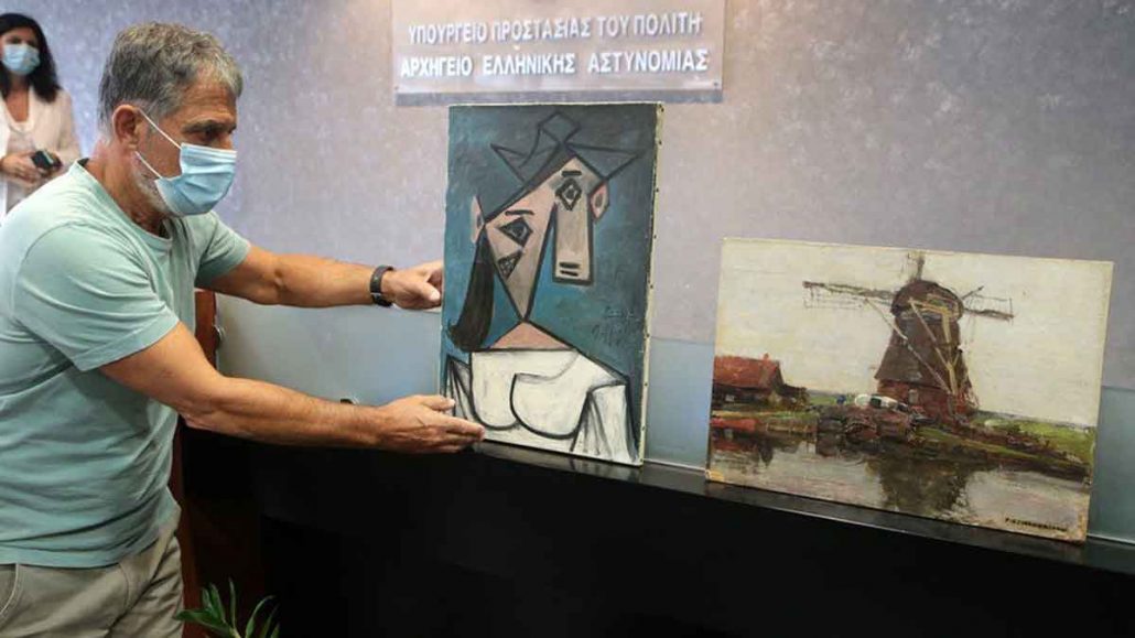 9 years after Greek art heist, stolen Picasso painting found