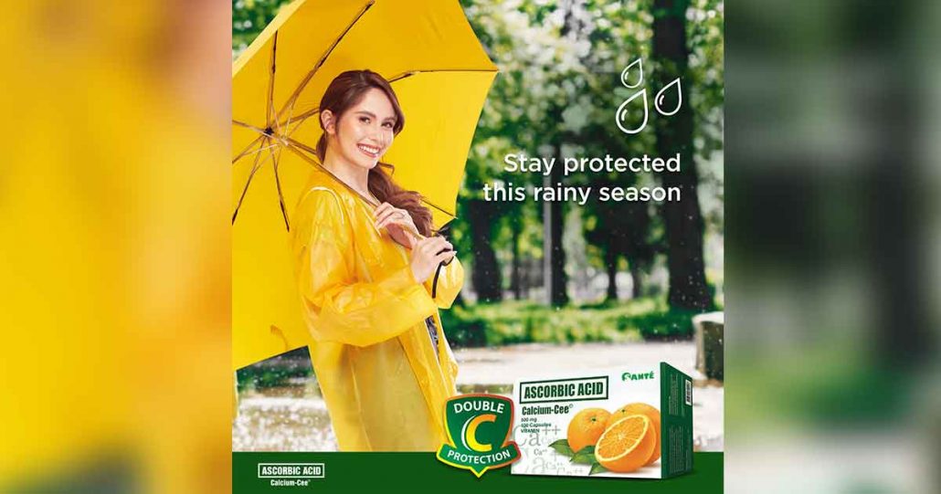 Jessy Mendiola stays safe, strong this rainy season with Calcium Cee
