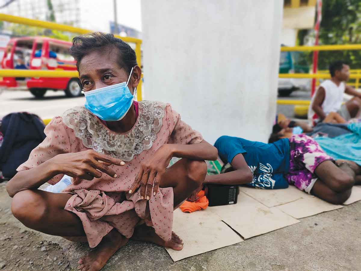How are the Ati in Iloilo City coping with the pandemic?