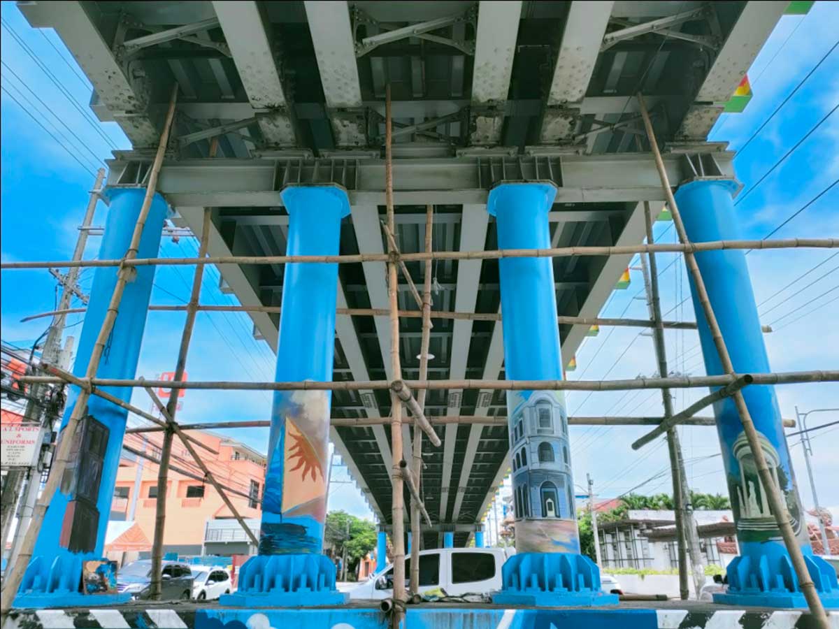 Flyover mural depicts Iloilo’s heritage sites