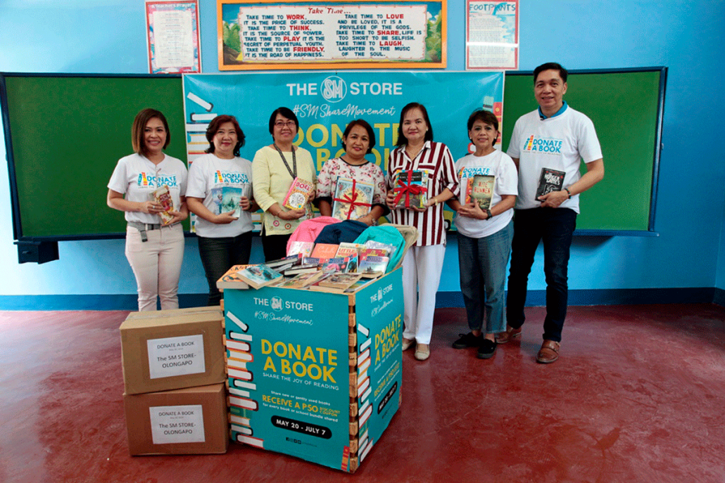 DONATE-A-BOOK, SHARE THE JOY OF LEARNING AT THE SM STORE