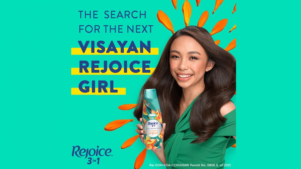 Rejoice is looking for the next shampoo girl in Visayas