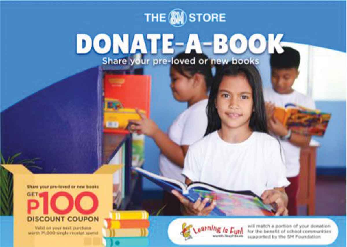 Give reading, learning materials to kids who need them most
