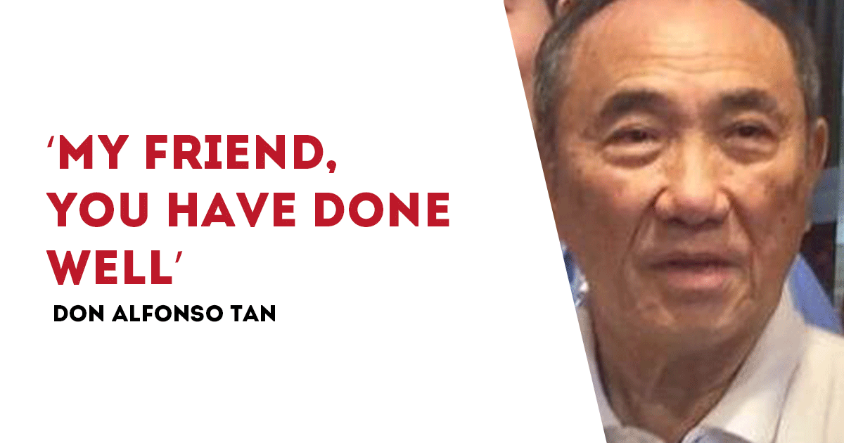 ‘My friend, you have done well’