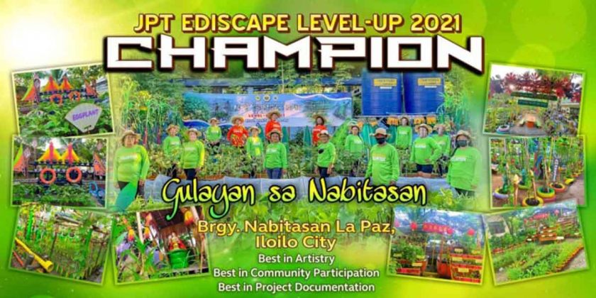 ‘Gulayan sa Nabitasan’ Grand Champion in JPT Ediscape Level-Up 2021