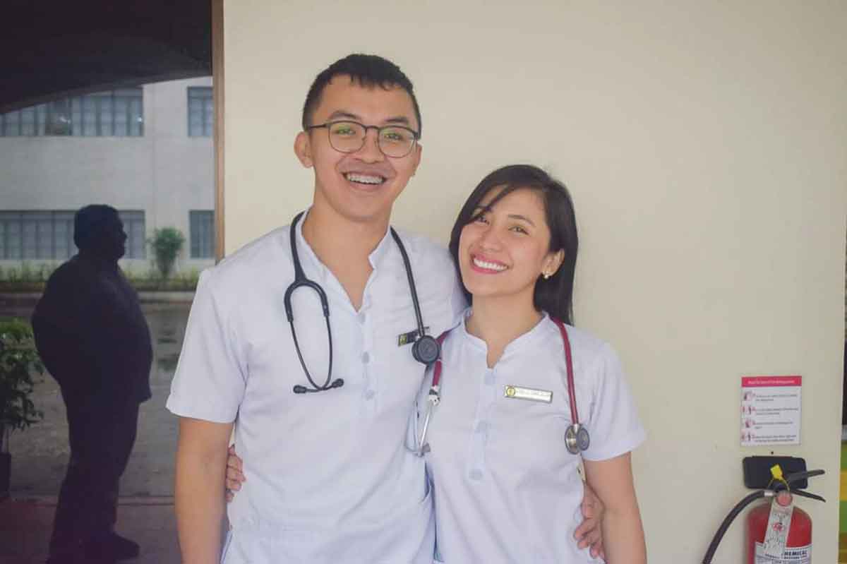 Together on the front lines: How a frontliner couple is braving test of ...