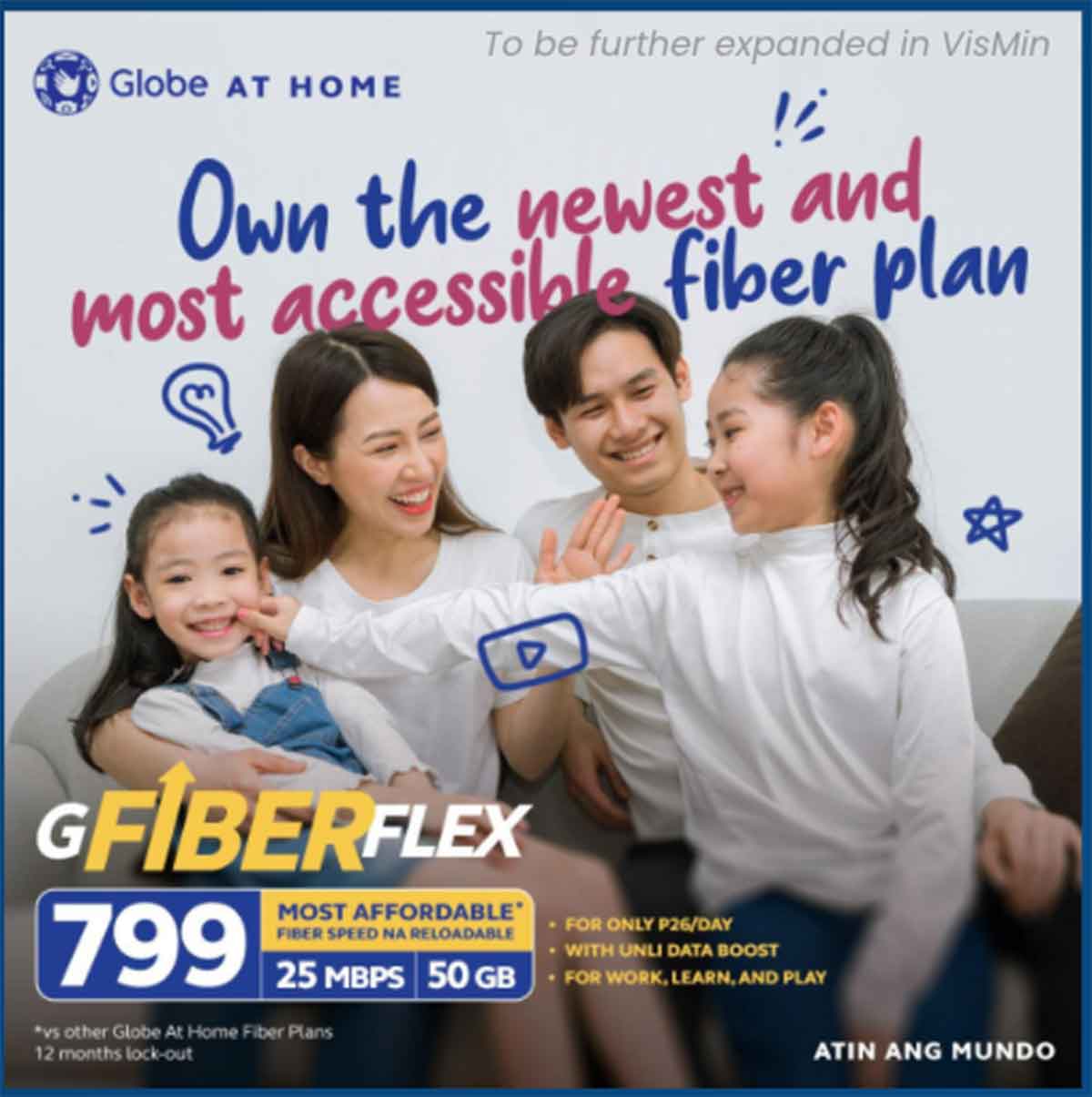 Globe At Home offers Visayas customers fiber connectivity amid ...