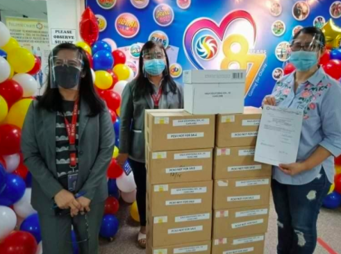 PCSO DONATES MEDICINES ON ITS 87TH ANNIVERSARY CELEBRATION