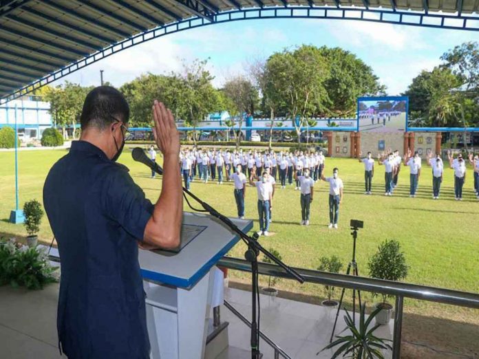100 WV police recruits take oath