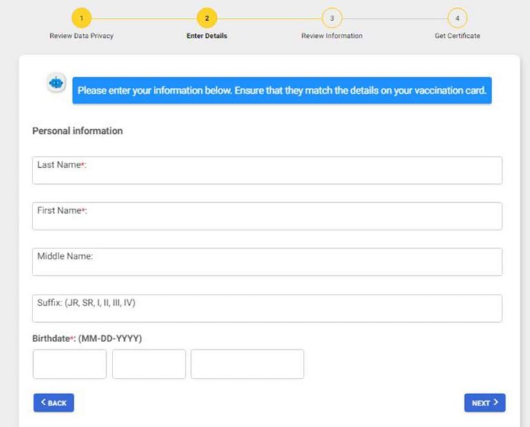 Vaxx certificates now available online