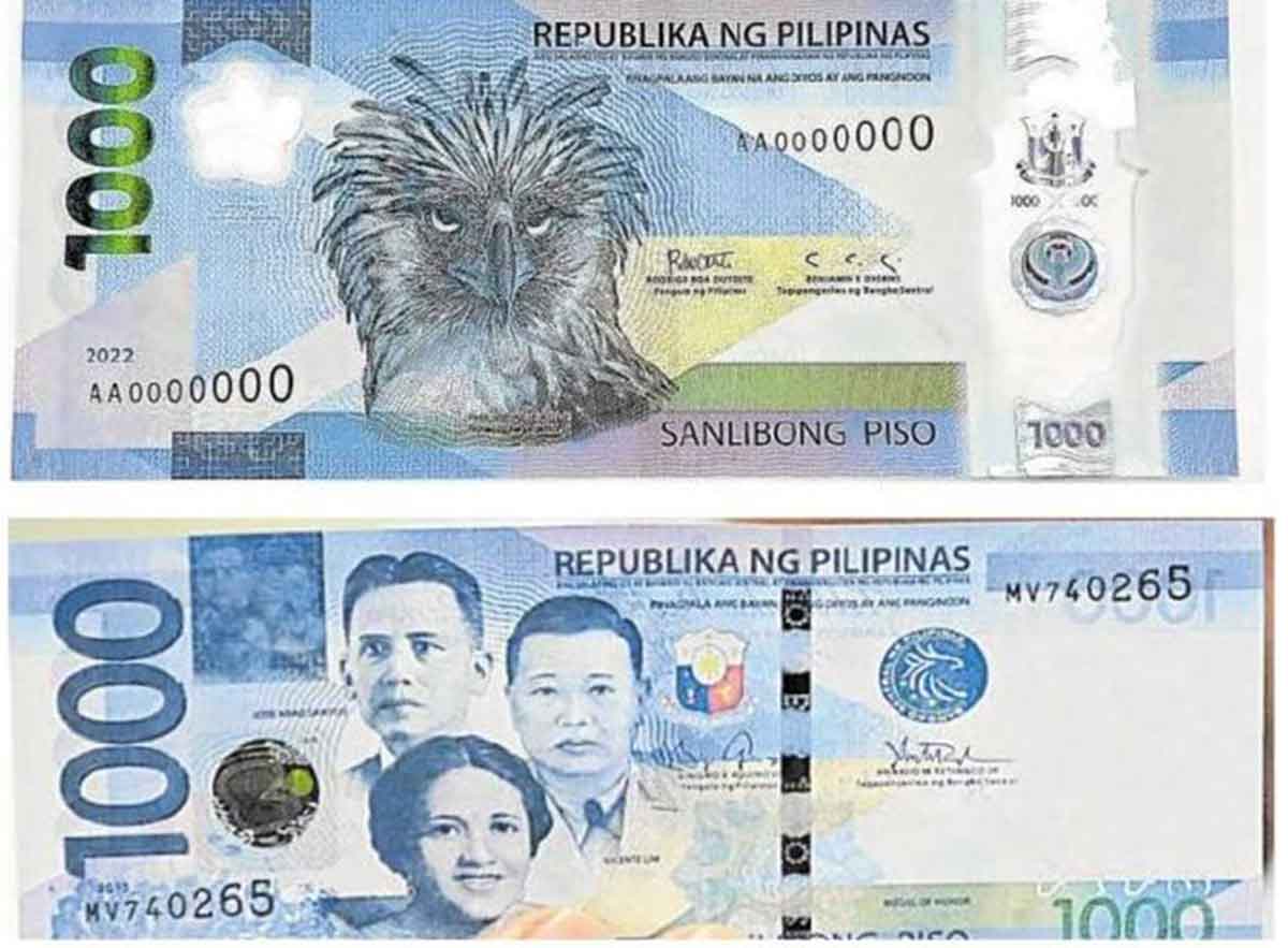 BSP will still print current P1,000 bill, new banknote