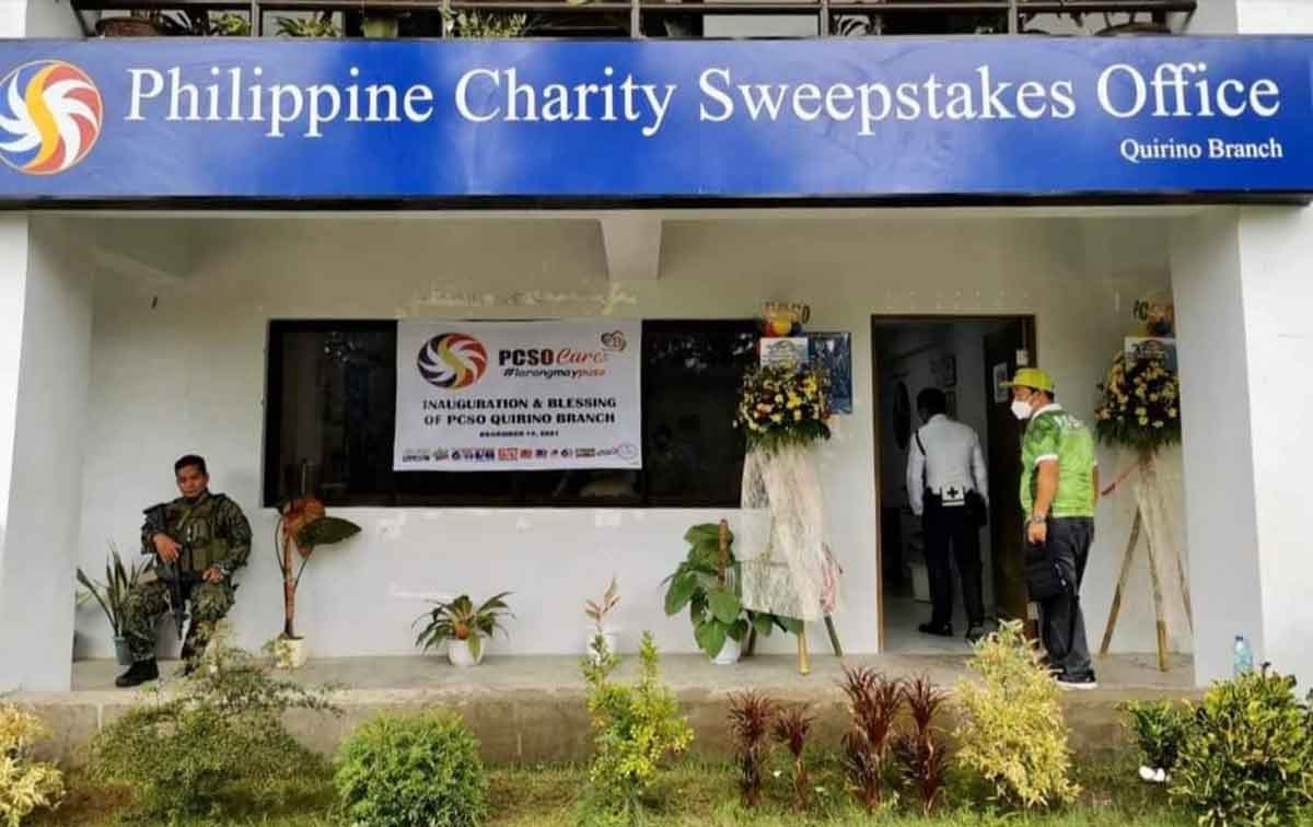 PCSO establishes branch office in Quirino Province