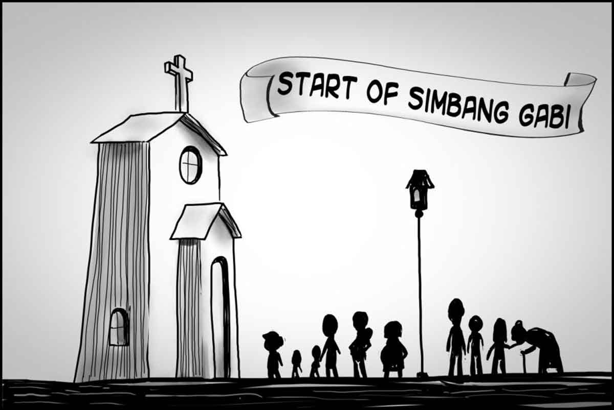 Simbang Gabi Drawing