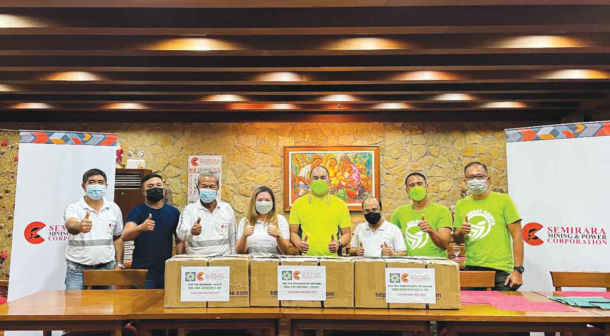 SMPC donates additional 9,000 antigen kits to Antique
