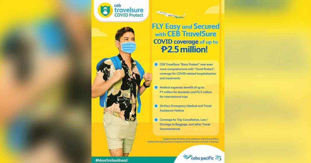 Cebu Pacific provides added protection through CEB Travelsure