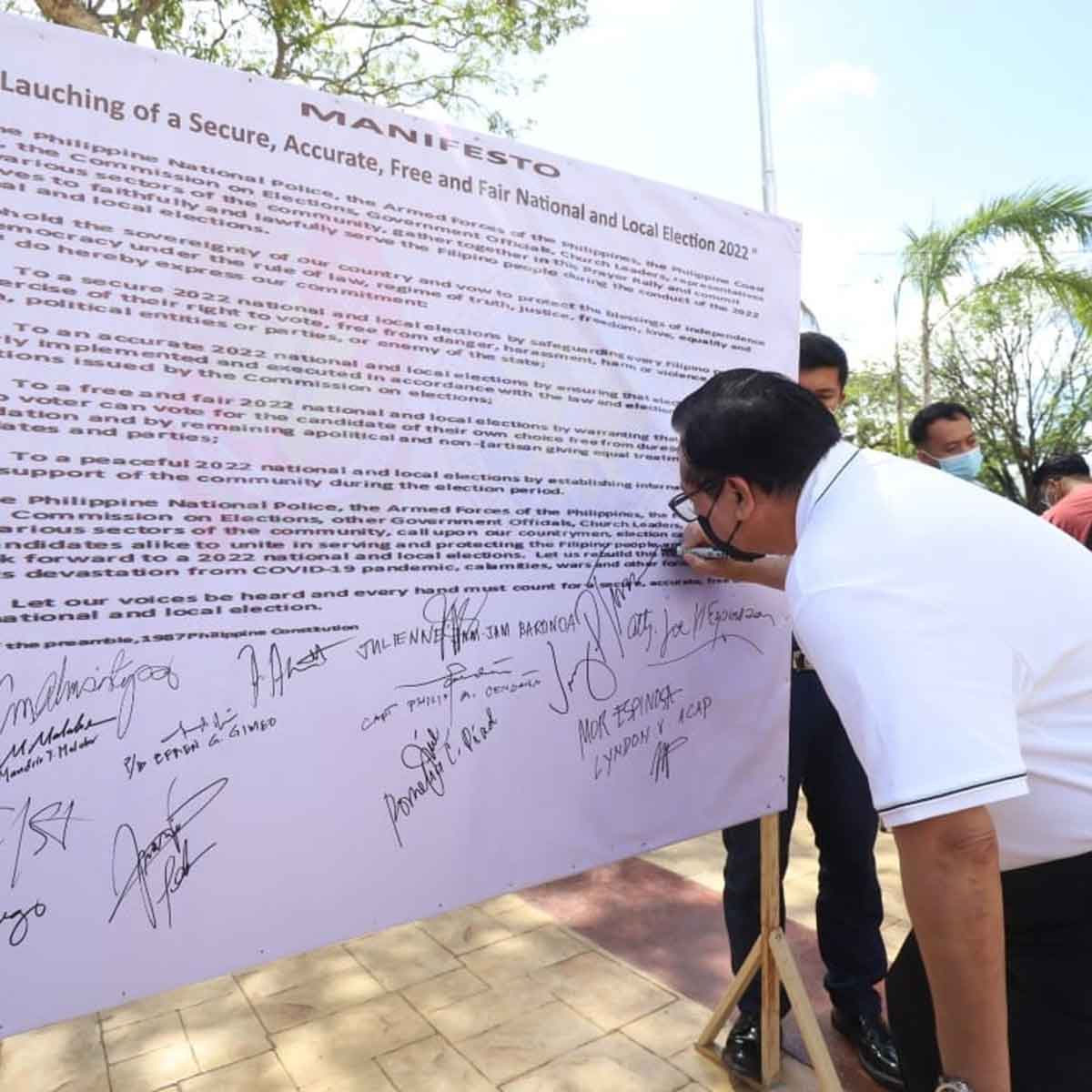 121 peace covenants signed in W. Visayas