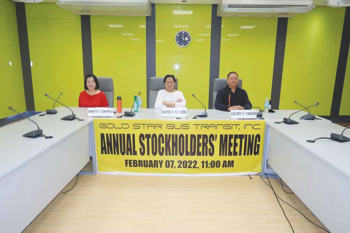 Goldstar Bus Transit sees better prospects for 2022