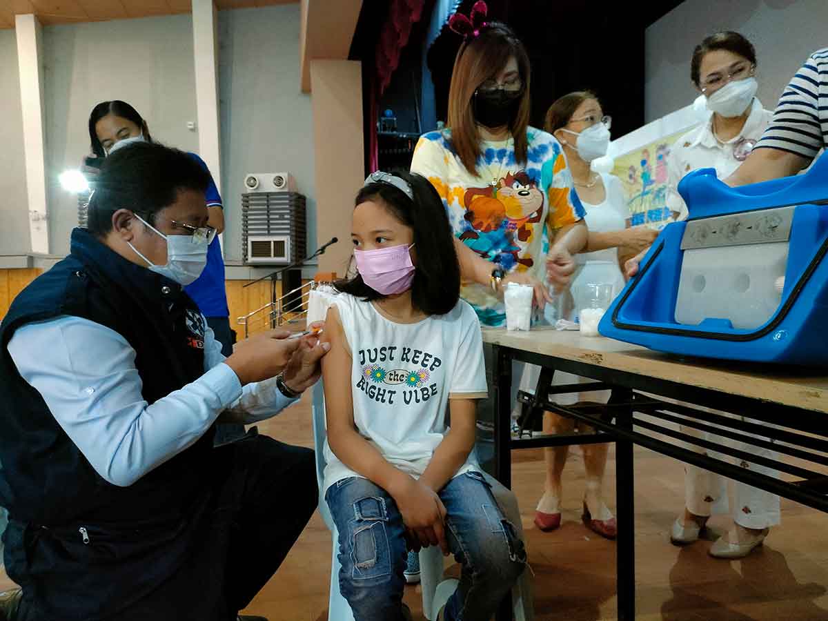 Over 1,000 kids in Iloilo province vaxxed vs COVID