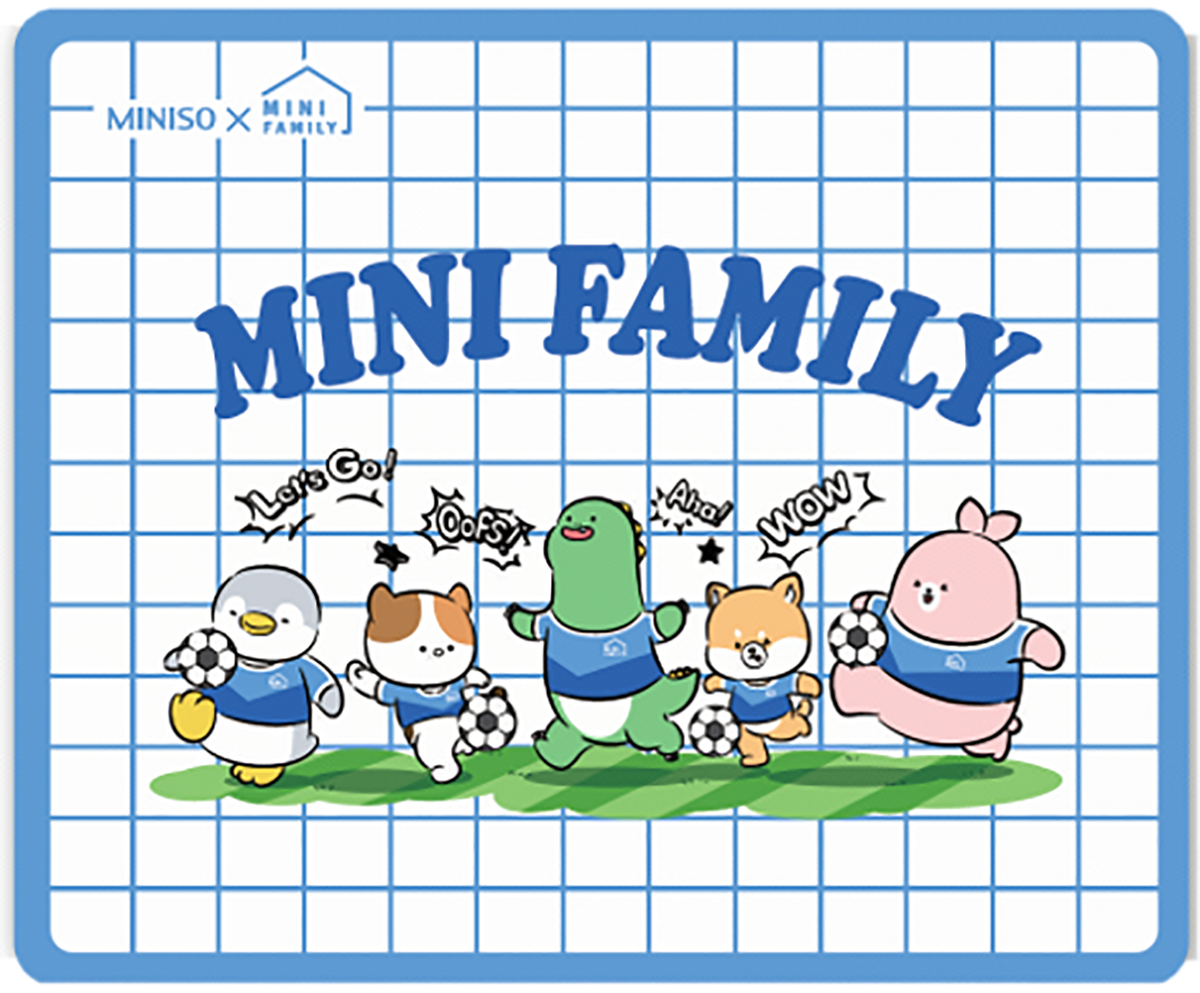 SPORTING FUN WITH THE MINISO X MINI FAMILY SERIES