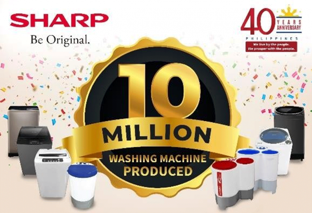 Sharp celebrates its 40th Anniversary with a 10 millionth mark of ...