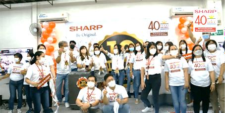 Sharp celebrates its 40th Anniversary with a 10 millionth mark of ...