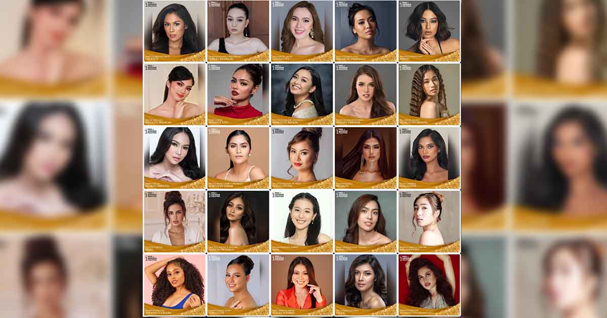 Miss Universe Philippines reveals 50 delegates for 2022 pageant