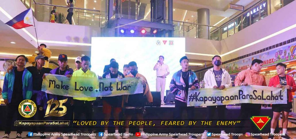 Army’s 3ID sings for peace