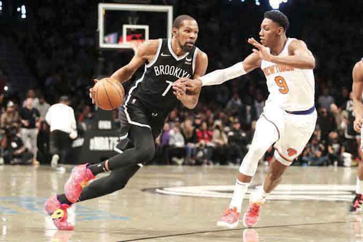 Kevin Durant scores 53, Brooklyn stops Knicks