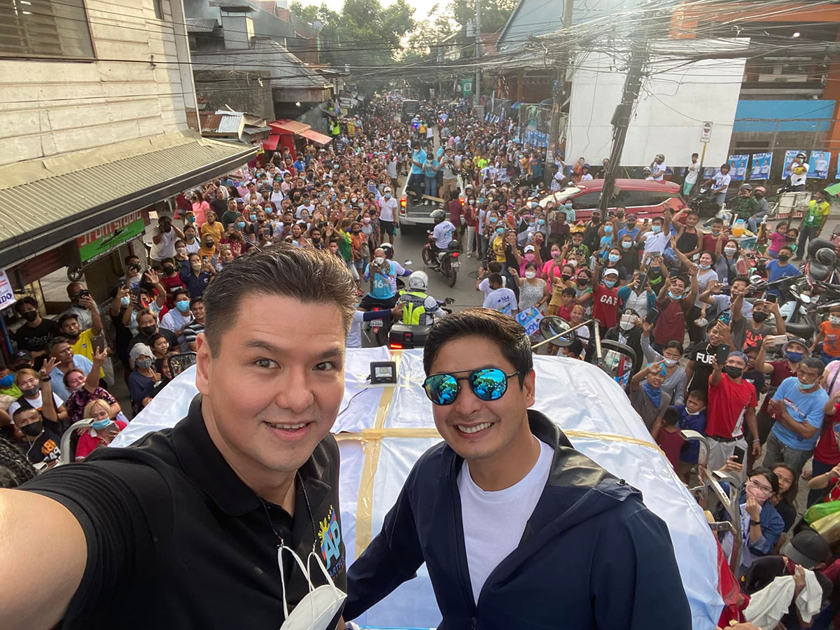 AP PARTYLIST WITH COCO MARTIN CONTINUES TO SHOW SUPPORT FOR LENI ...