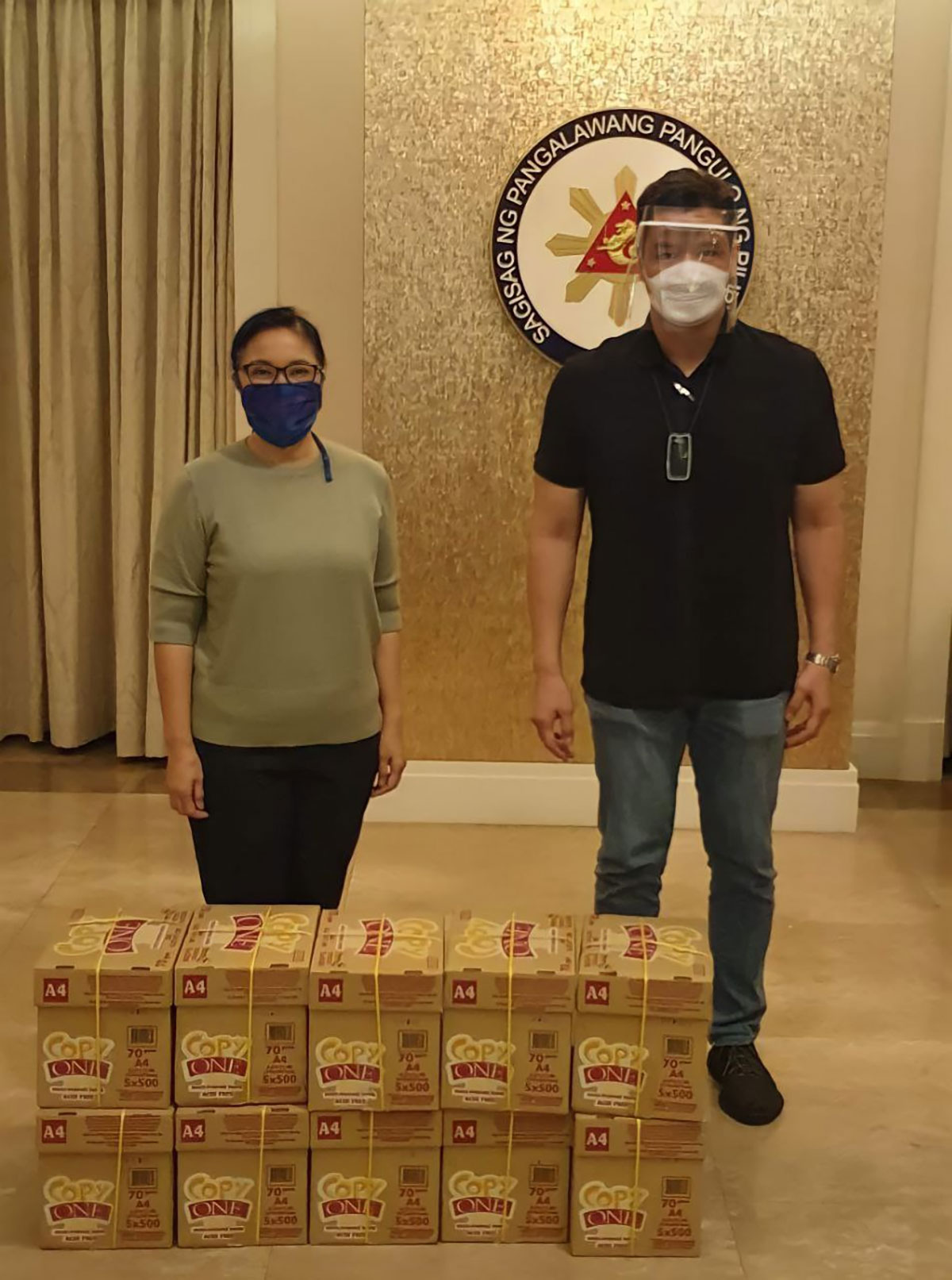 AP PARTYLIST WITH COCO MARTIN CONTINUES TO SHOW SUPPORT FOR LENI ...