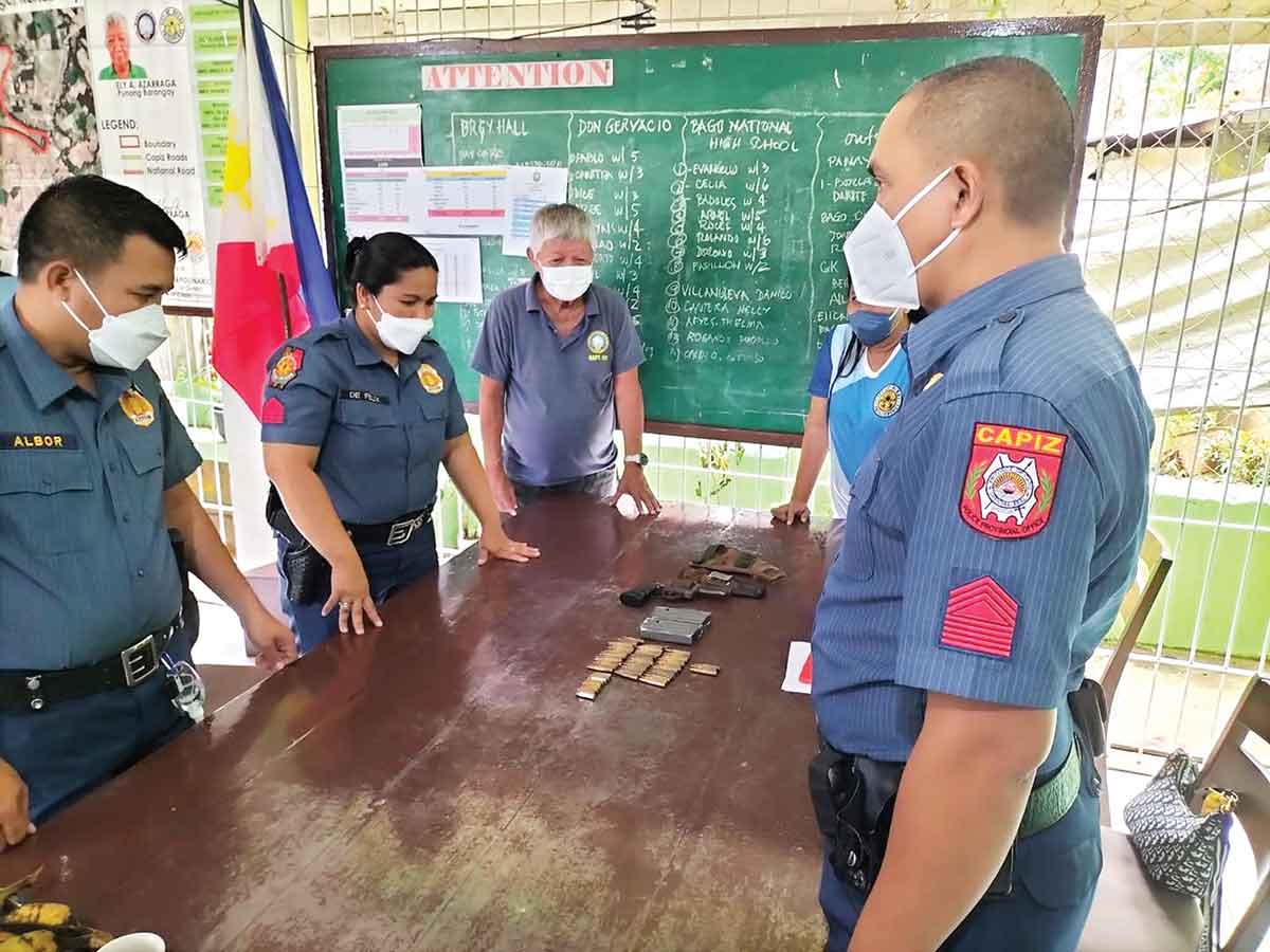 Roxas City police intensify loose firearm campaign