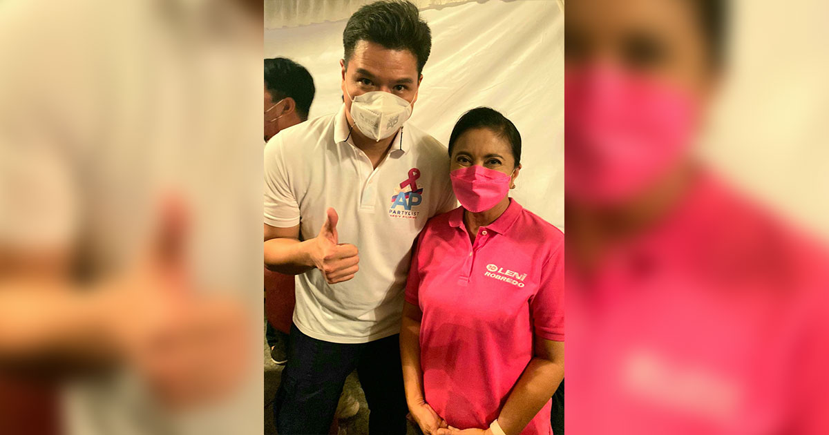 AP PARTYLIST WITH COCO MARTIN CONTINUES TO SHOW SUPPORT FOR LENI ...