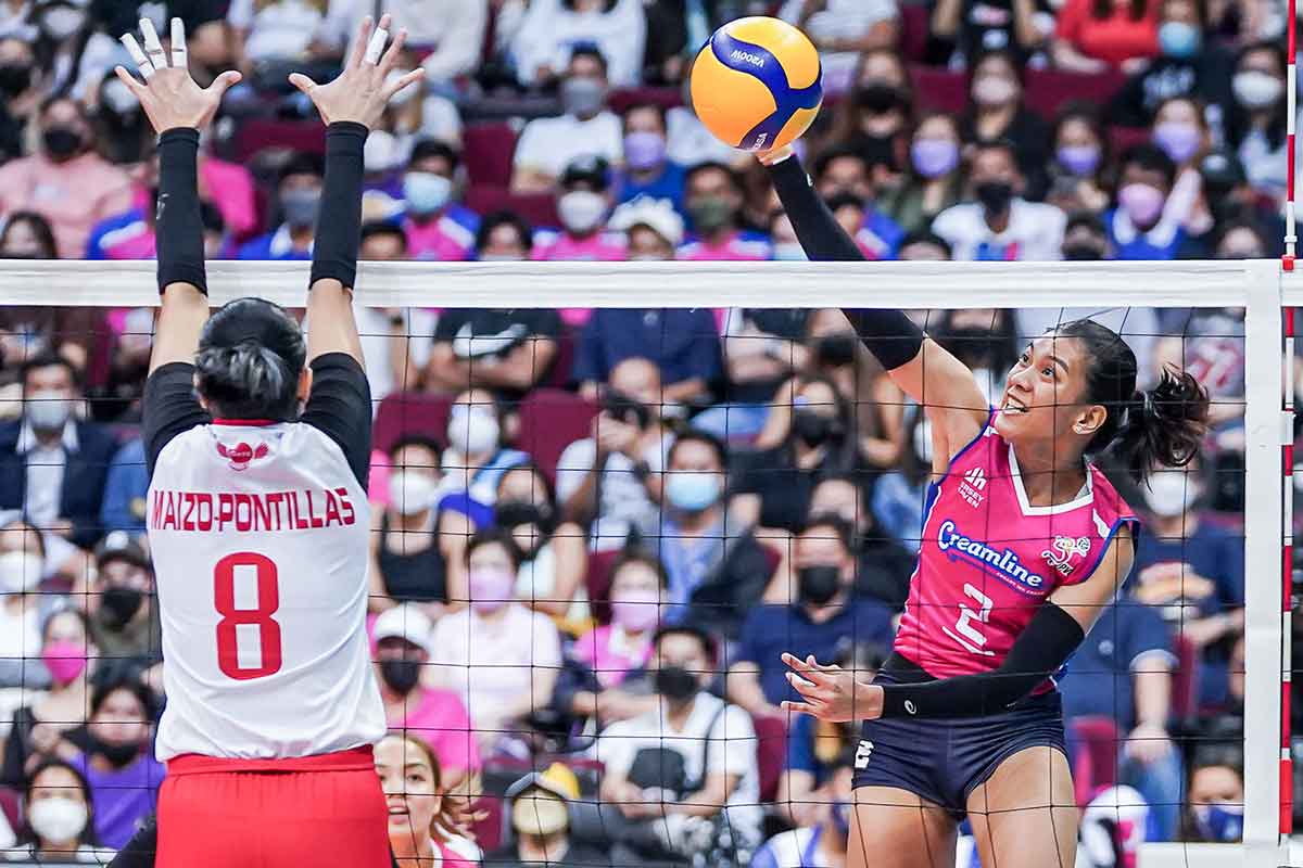 Creamline takes Game 1, nears PVL crown