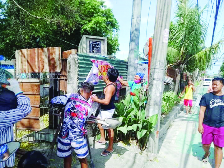 Removal of campaign posters starts