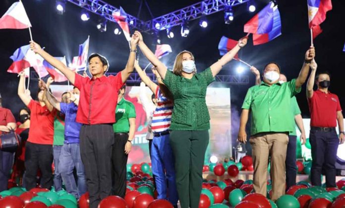 Bongbong, 17th president; Sara, 15th vice president