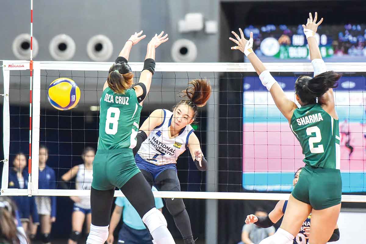 Lady Bulldogs sweeps DLSU, goes 8-0 in UAAP